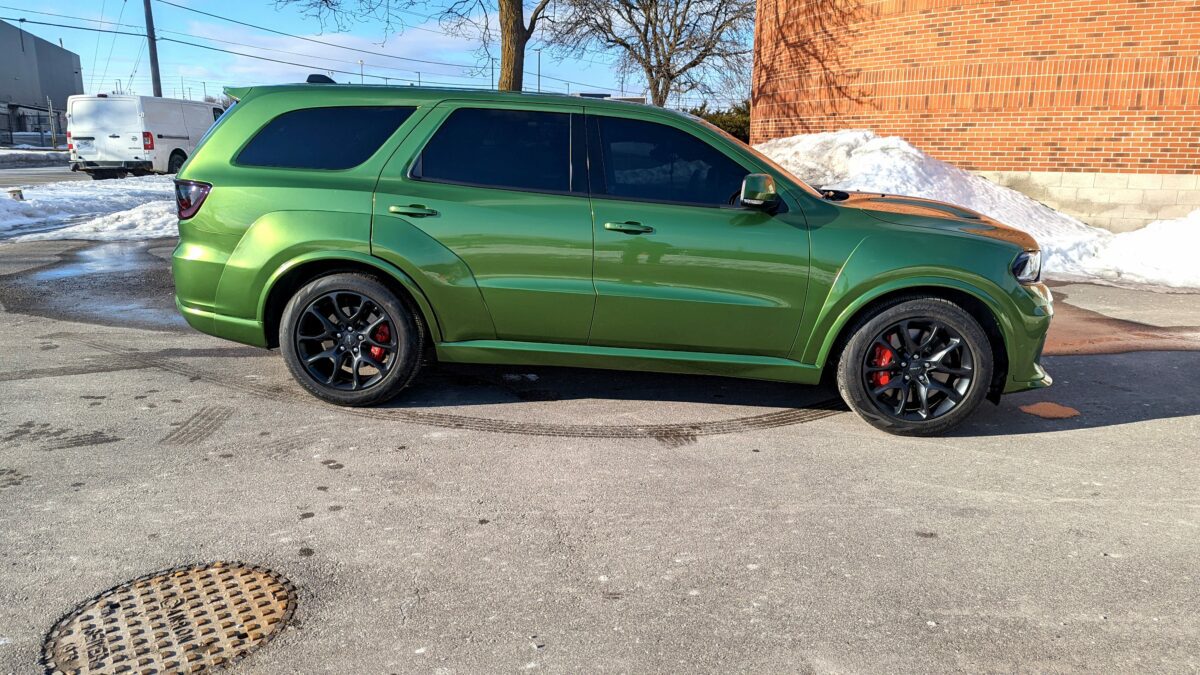 Dodge Durango Hellcat Inozetek Mamba Green - Concept Wraps