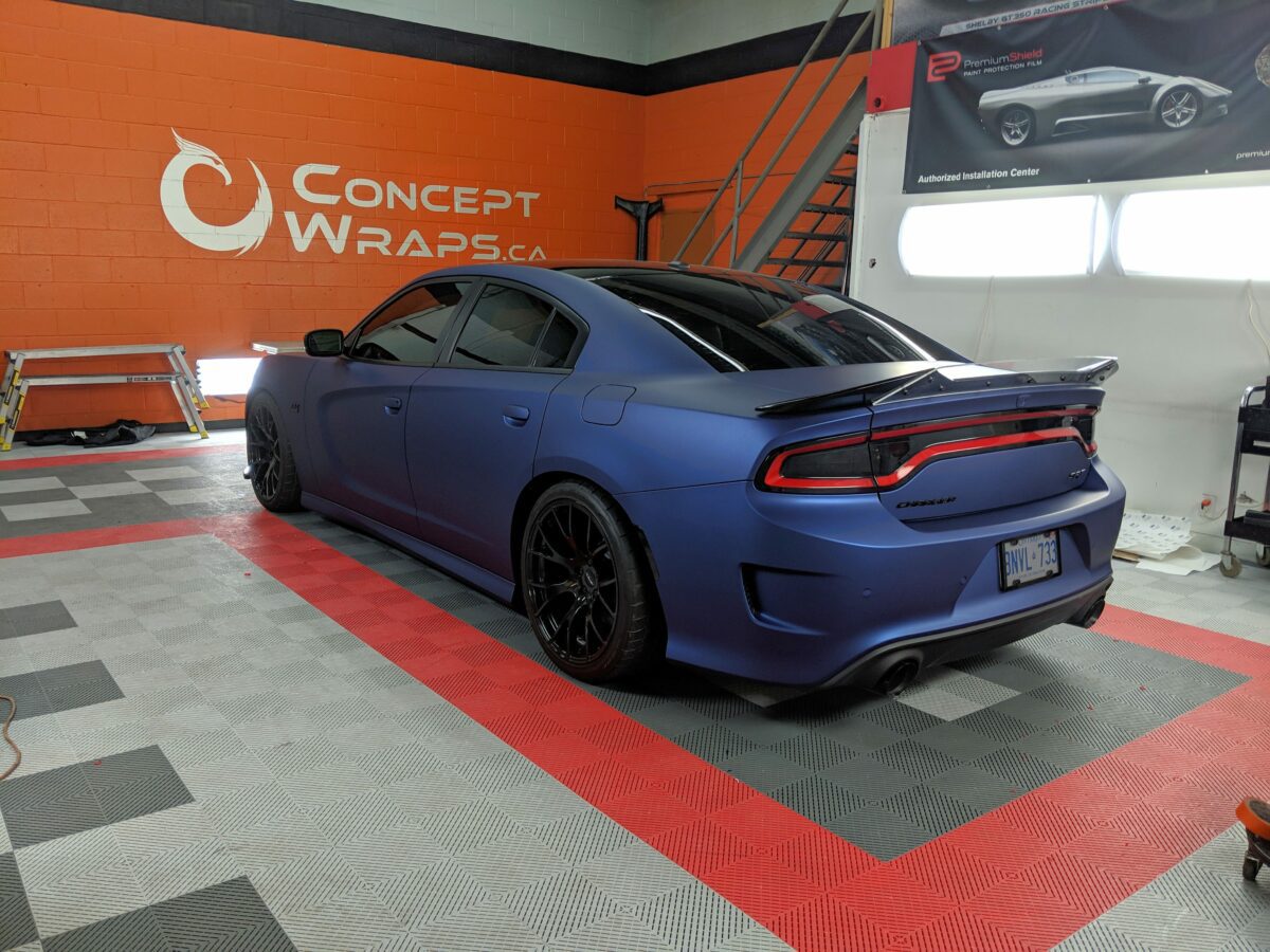Dodge Charger Midnight Blue - Concept Wraps