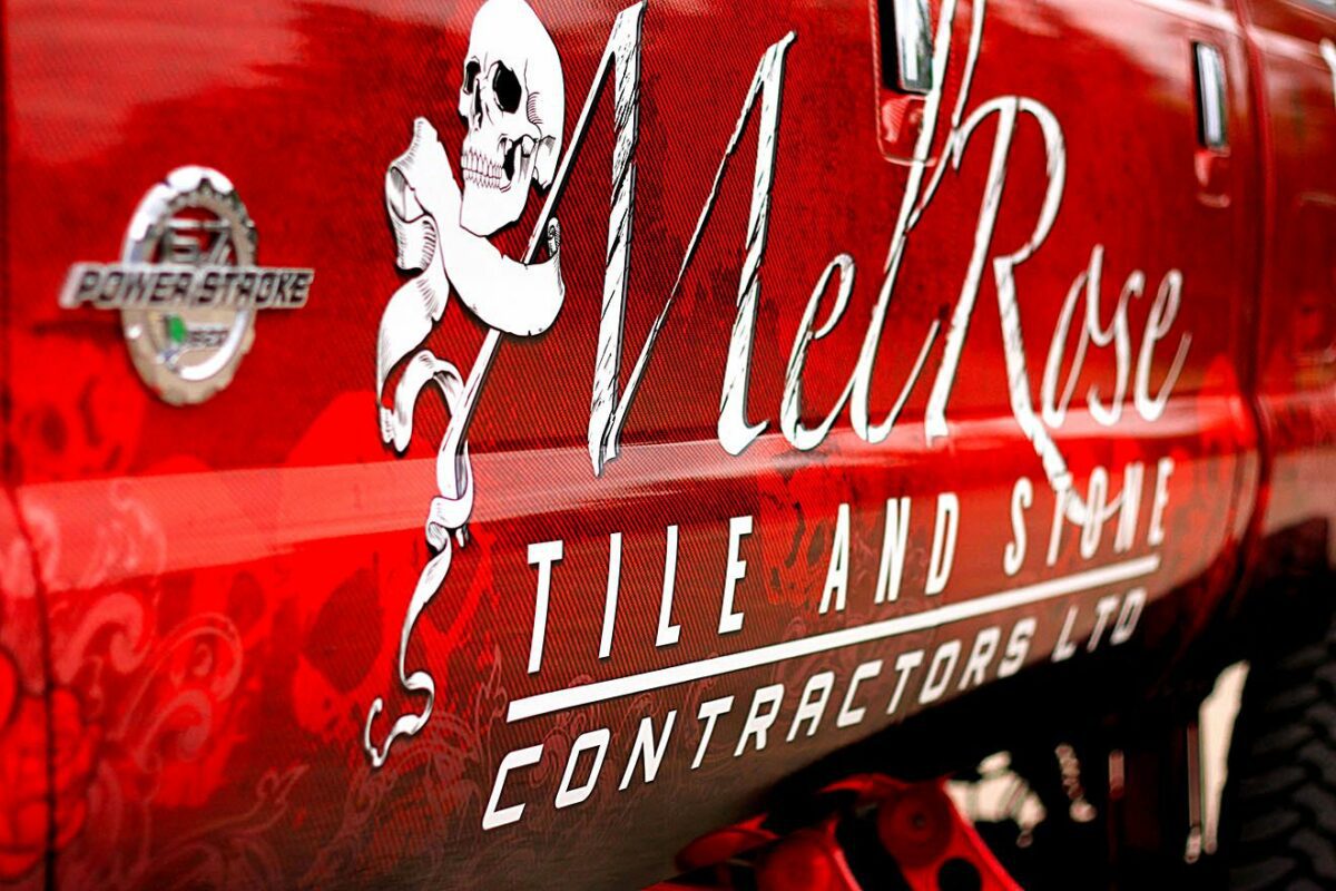 Ford F350 Custom Carbon Fiber Print - Concept Wraps