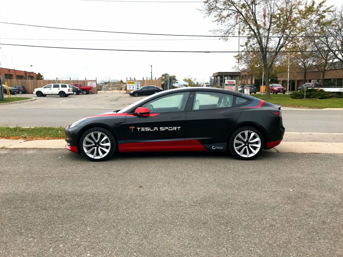 Tesla Model 3 Custom Design - Concept Wraps