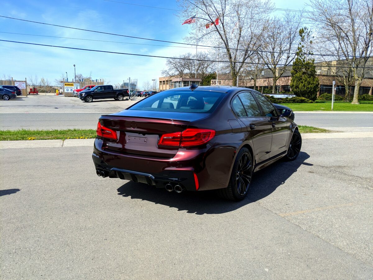 BMW M5 Rose Black - Concept Wraps