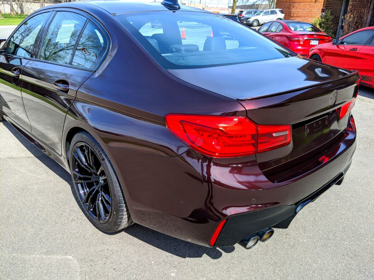 BMW M5 Rose Black - Concept Wraps