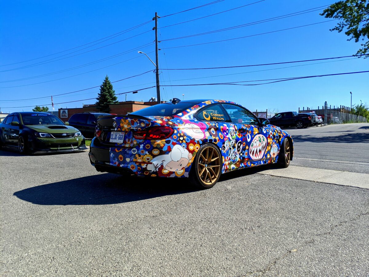 BMW M4 Japanese Art - Concept Wraps