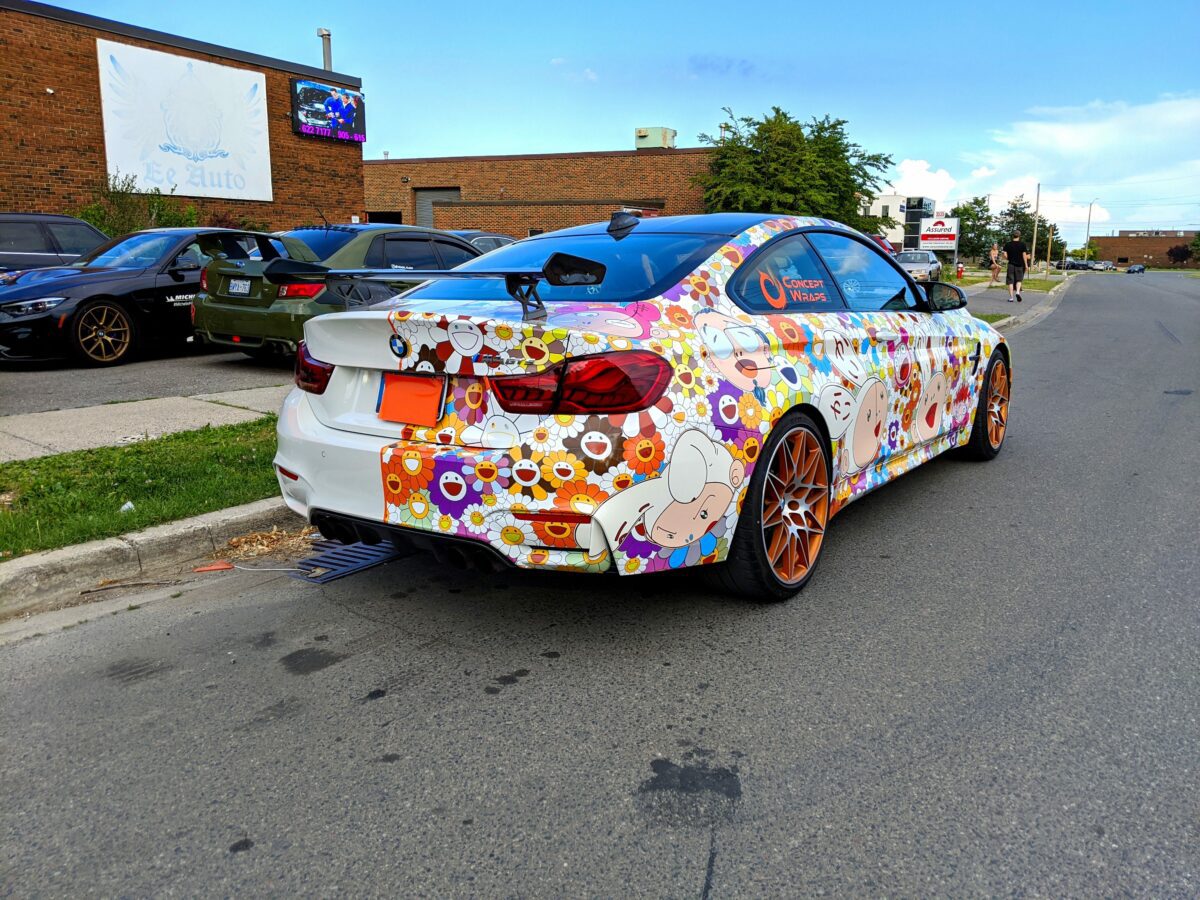 BMW M4 Japanese Art - Concept Wraps