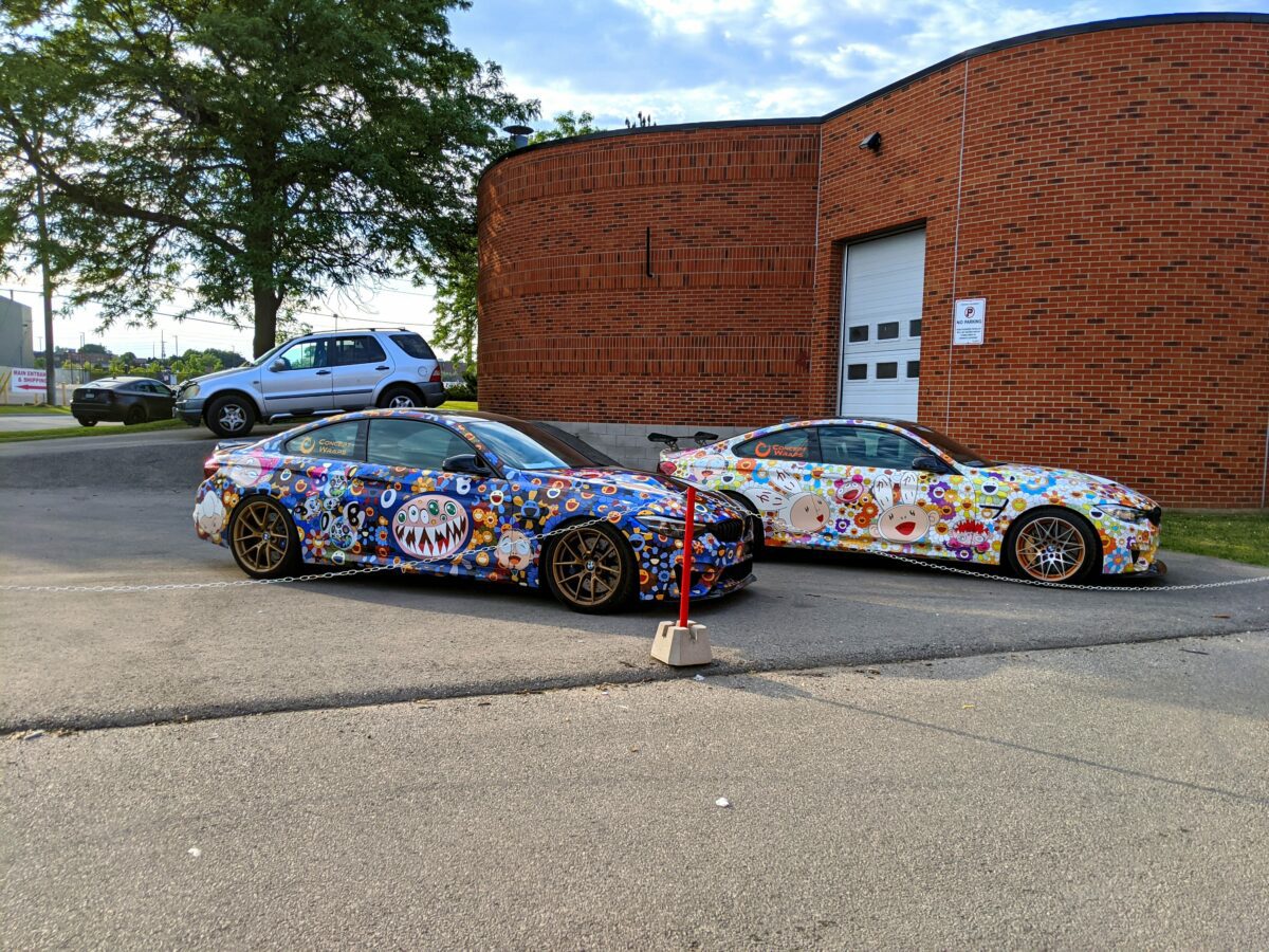 BMW M4 Japanese Art - Concept Wraps