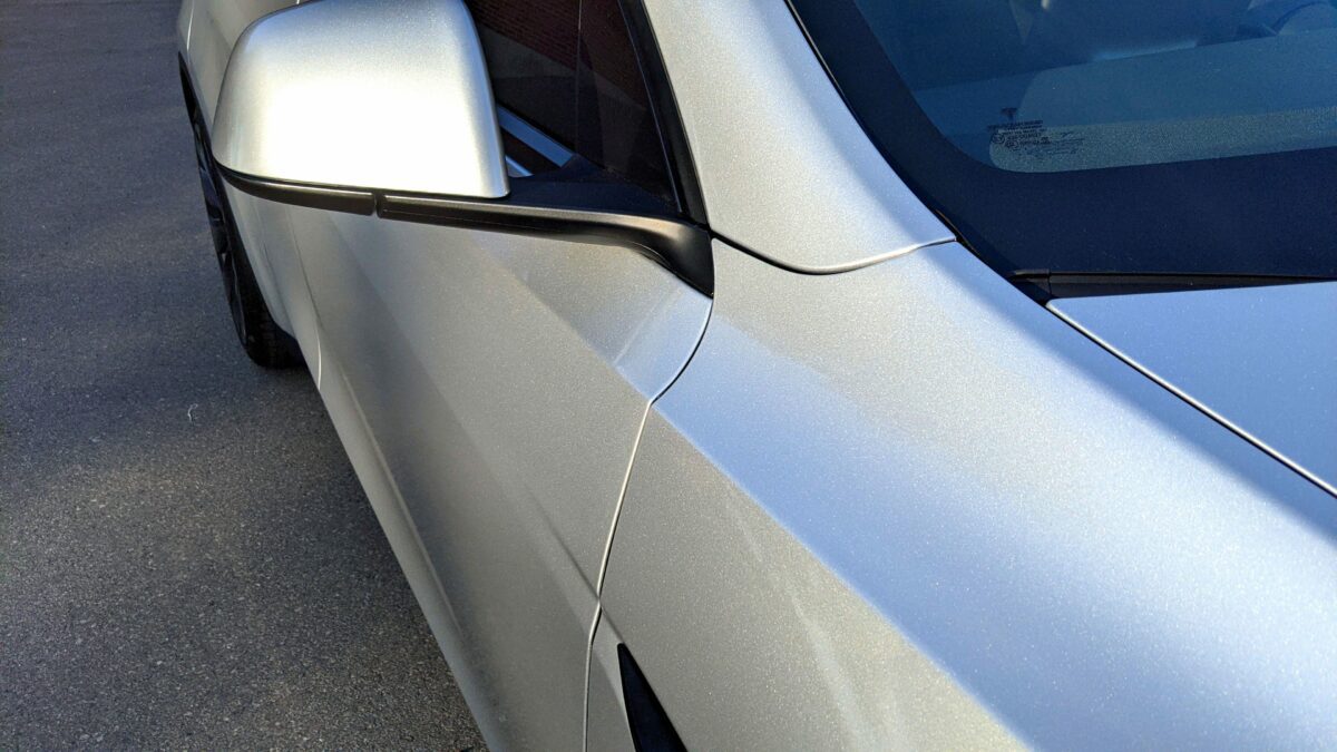 Tesla Model Y Gloss Silver - Concept Wraps