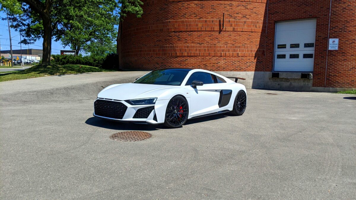 Audi R8 Satin White - Concept Wraps