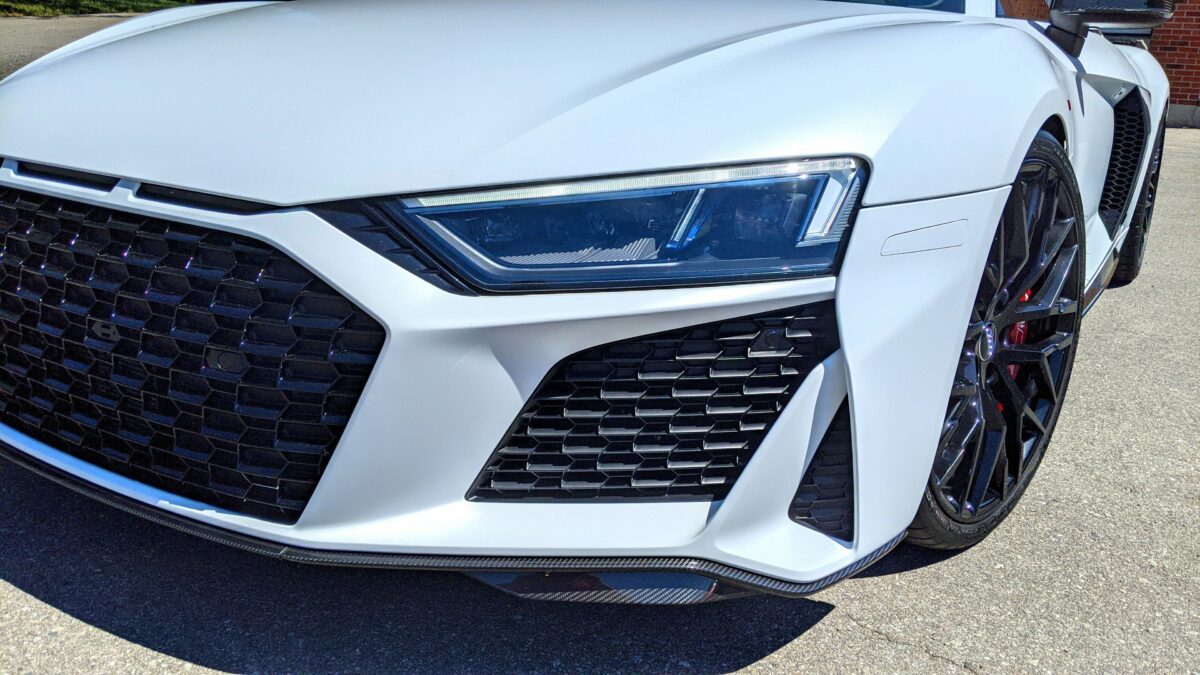 Audi R8 Satin White - Concept Wraps