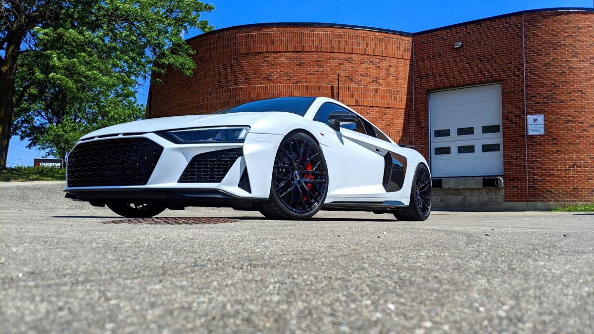 Audi R8 Satin White - Concept Wraps