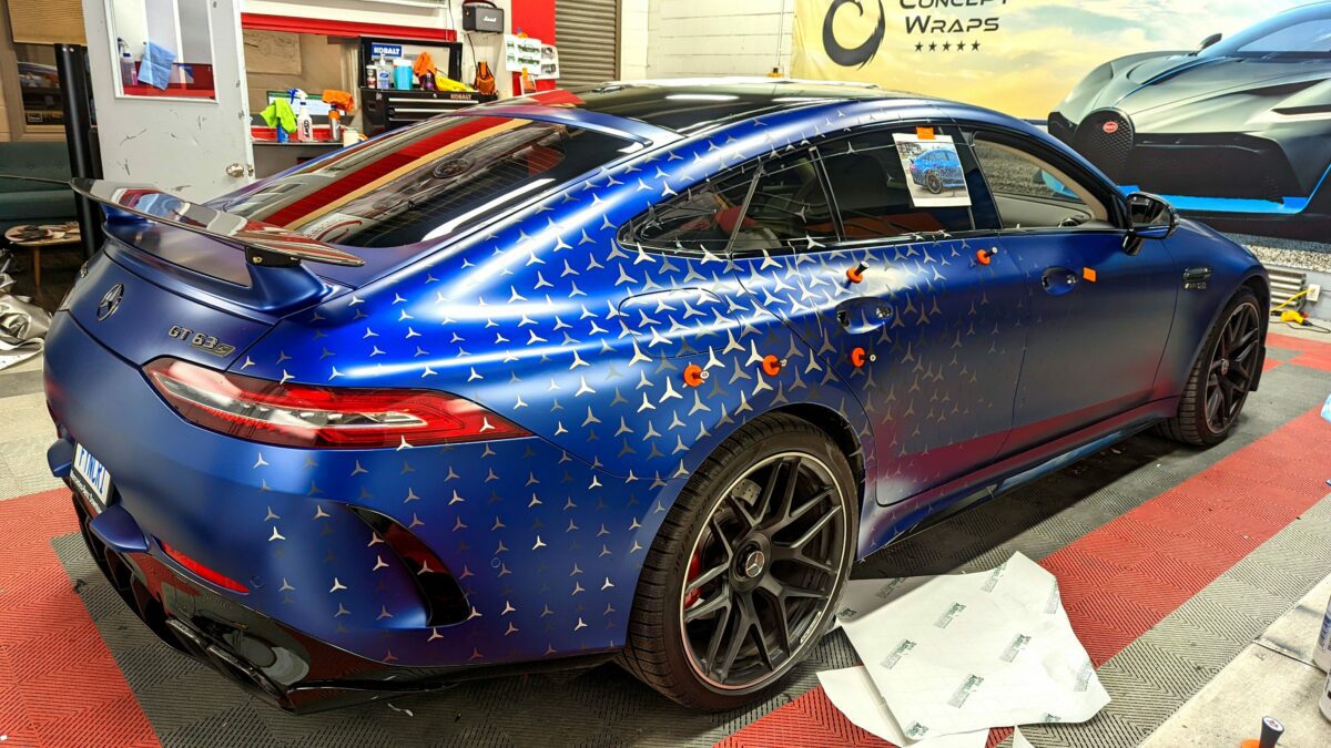 Mercedes-Benz AMG GT63S Custom Wrap - Concept Wraps