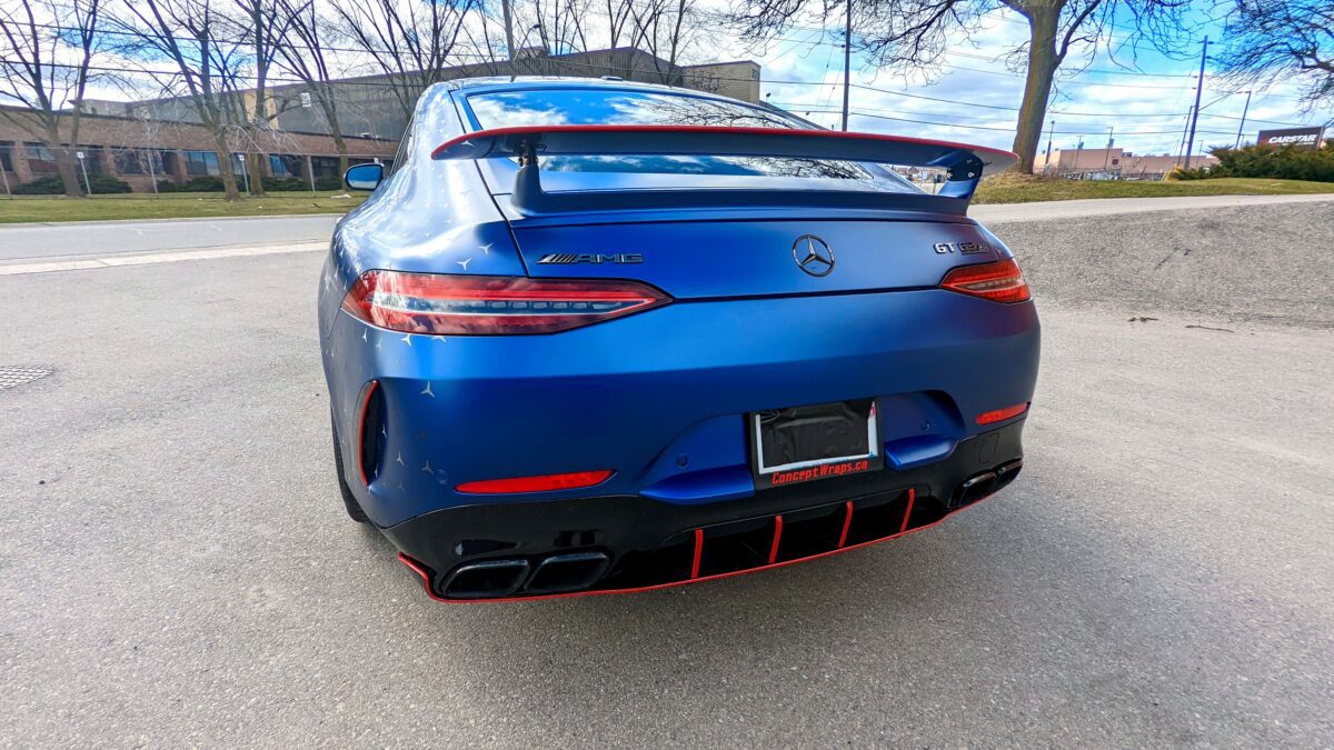 Mercedes-Benz AMG GT63S Custom Wrap - Concept Wraps