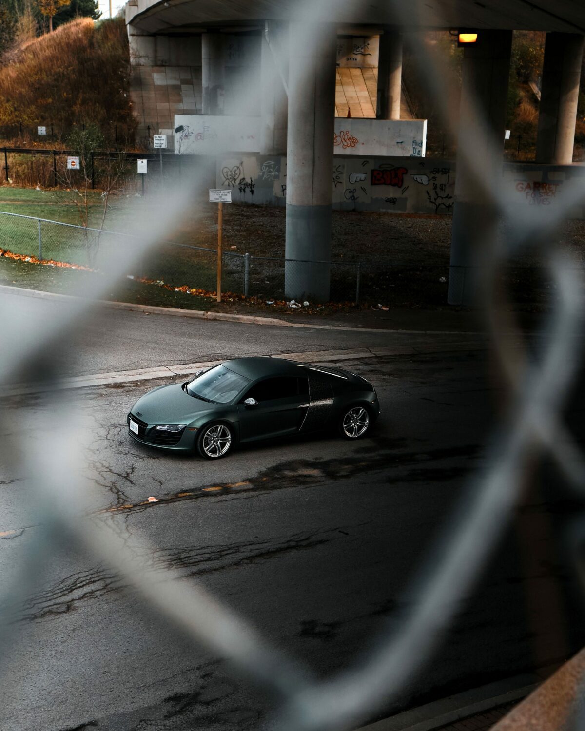Audi R8 Matte Pine Green Met - Concept Wraps