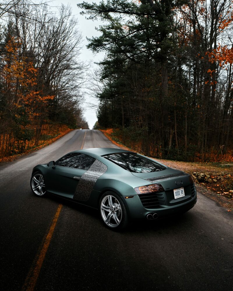 Audi R8 Matte Pine Green Met - Concept Wraps