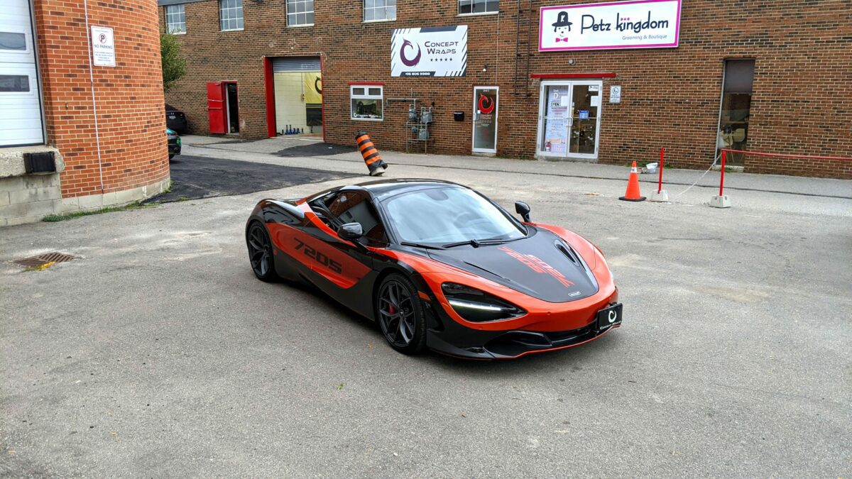 McLaren720s Custom Livery - Concept Wraps