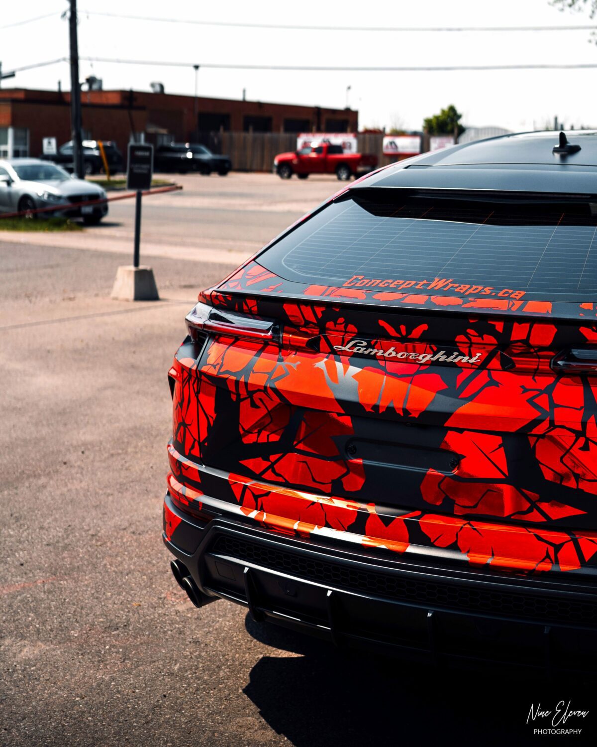 Lamborghini Urus Dragons Mouth - Concept Wraps