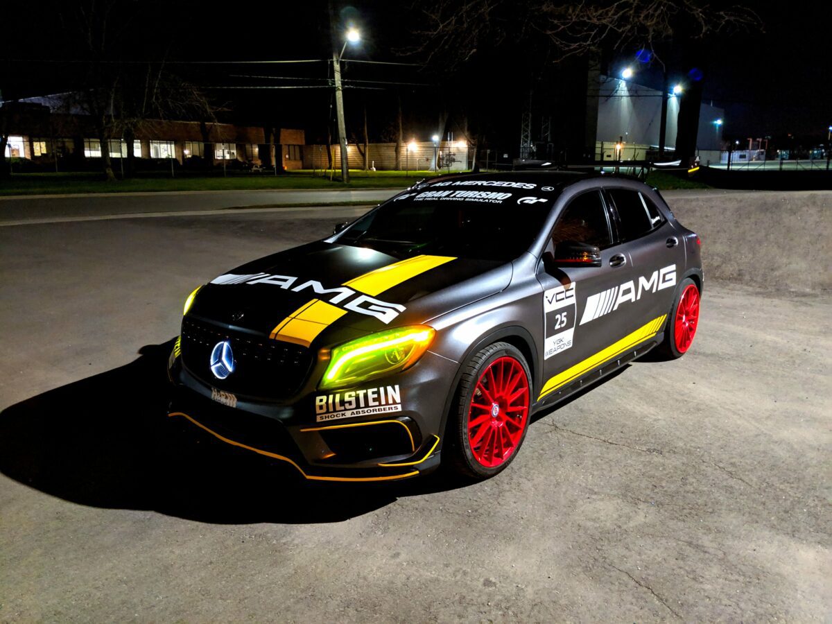 Mercedes-Benz GLA Satin Dark Grey - Concept Wraps