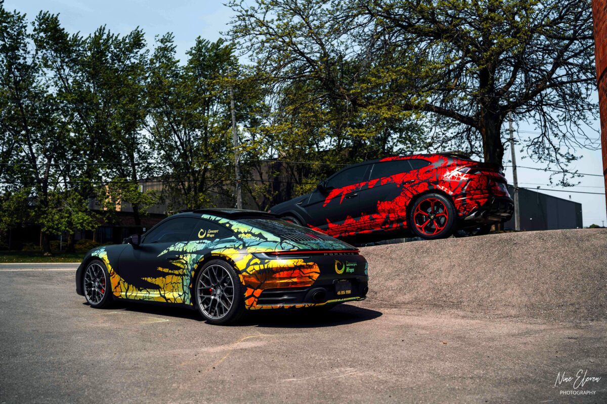 Lamborghini Urus Dragons Mouth - Concept Wraps