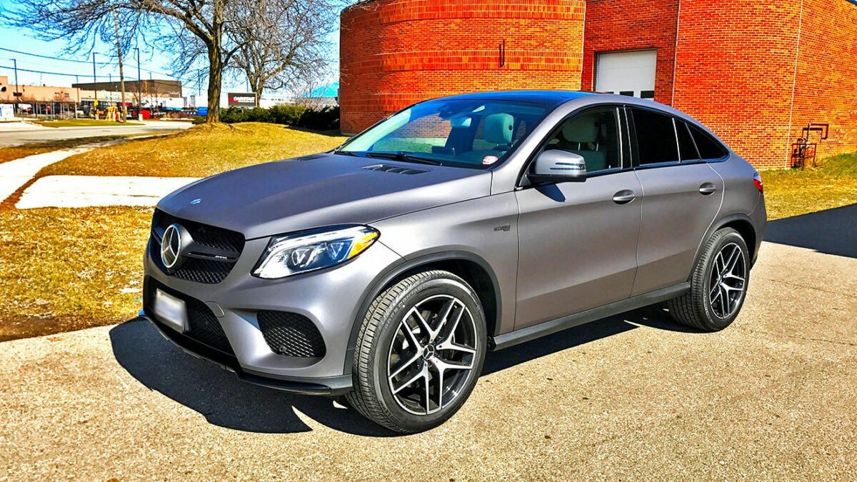 Mercedes-Benz GLE AMG Matte Charcoal Metallic - Concept Wraps