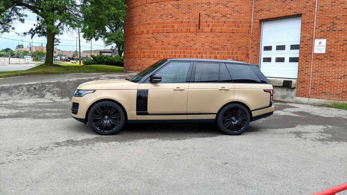 Range Rover Satin Tundra - Concept Wraps