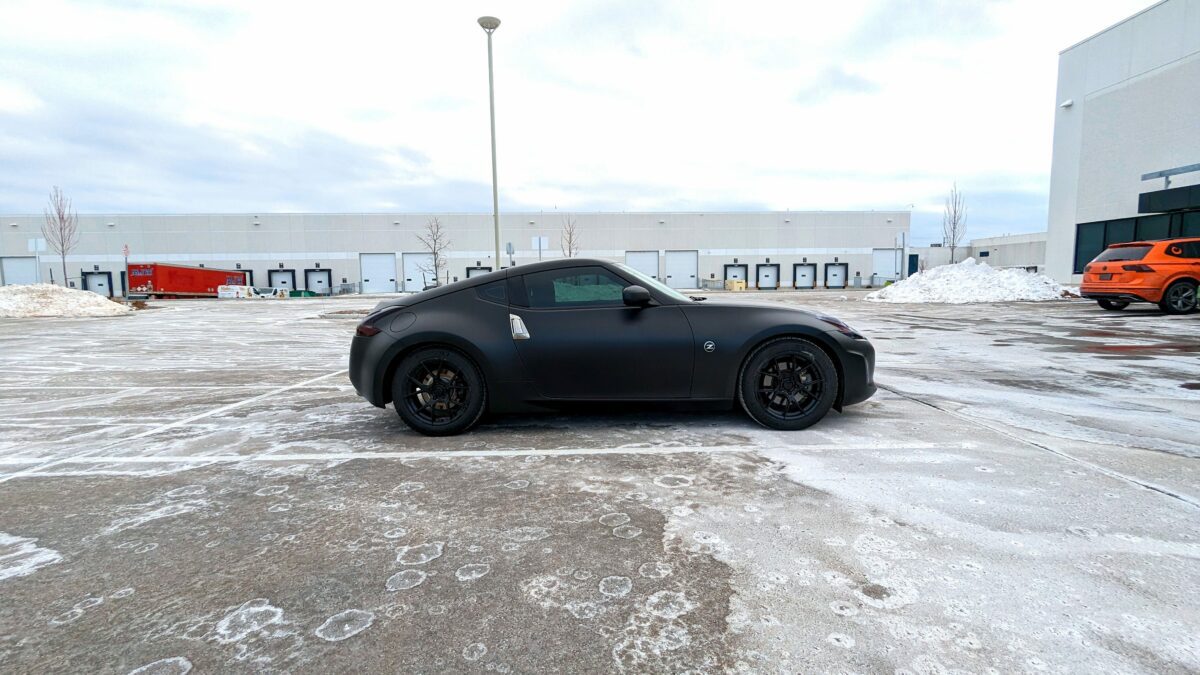 Nissan 370Z Matte Phantom Black - Concept Wraps