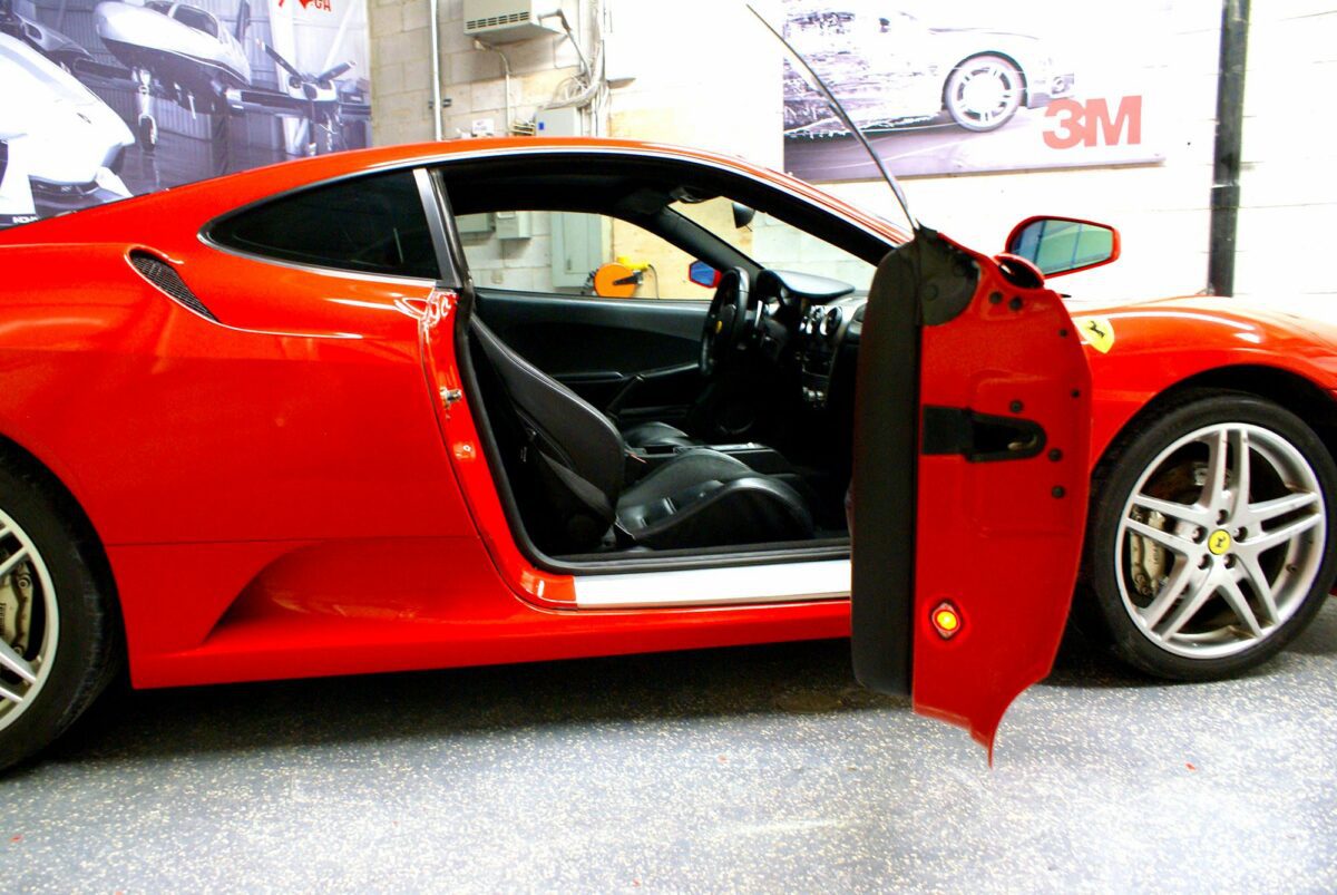 Ferrari F430 Gloss Hot Rod Red - Concept Wraps