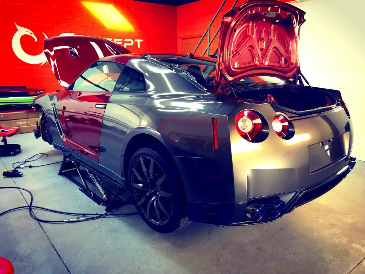Nissan GTR G CHarcoal Metallic - Concept Wraps