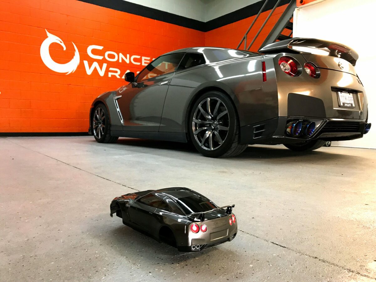 Nissan GTR G CHarcoal Metallic - Concept Wraps