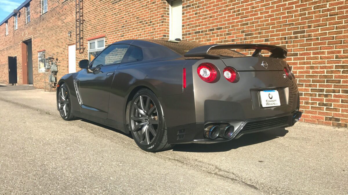 Nissan GTR G CHarcoal Metallic - Concept Wraps