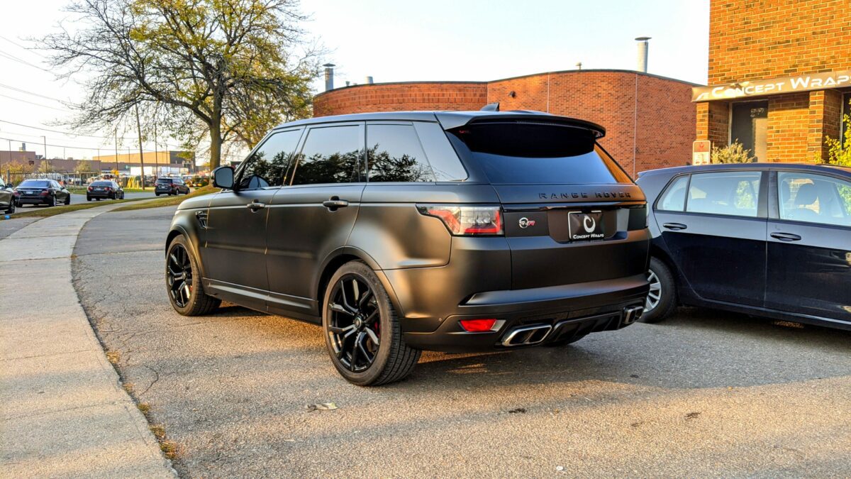 Range Rover SVR Phantom Bk - Concept Wraps