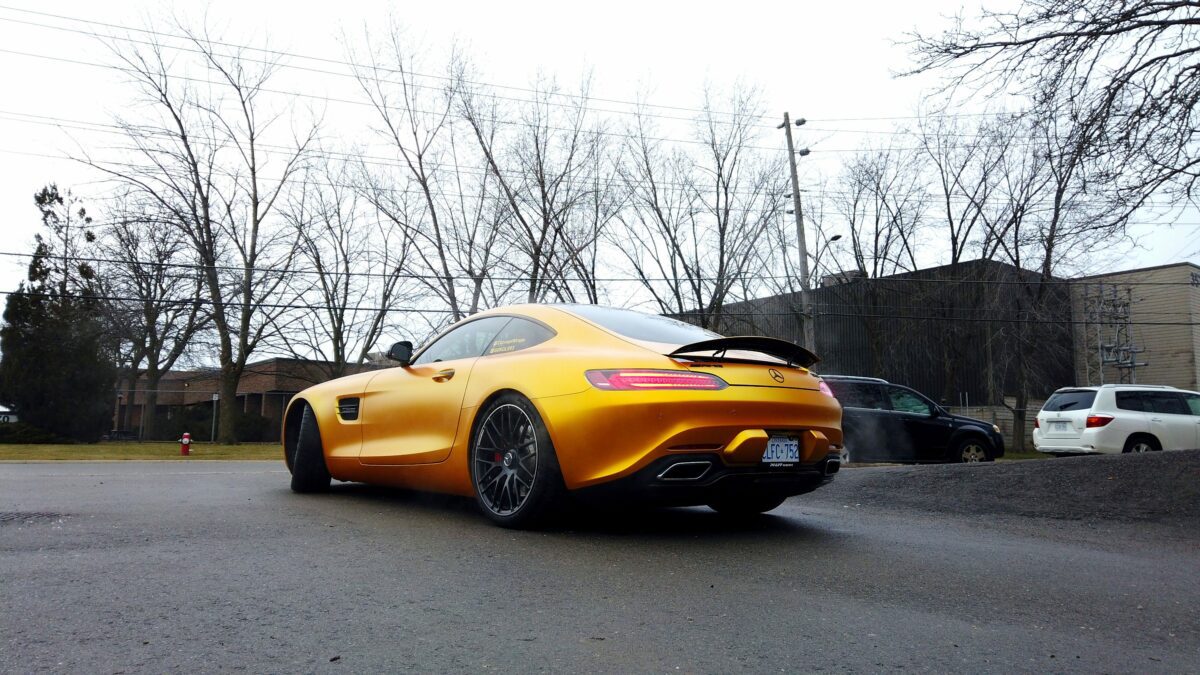 Mercedes-Benz AMG GTS Energetic Yellow - Concept Wraps